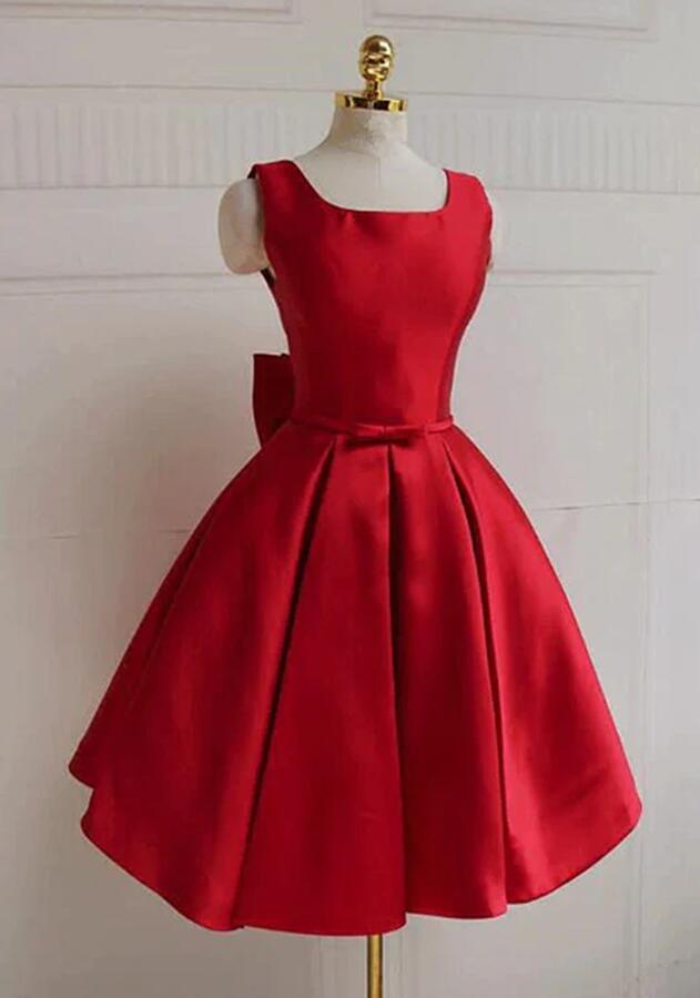 Cute Red Short Party Dress on Luulla